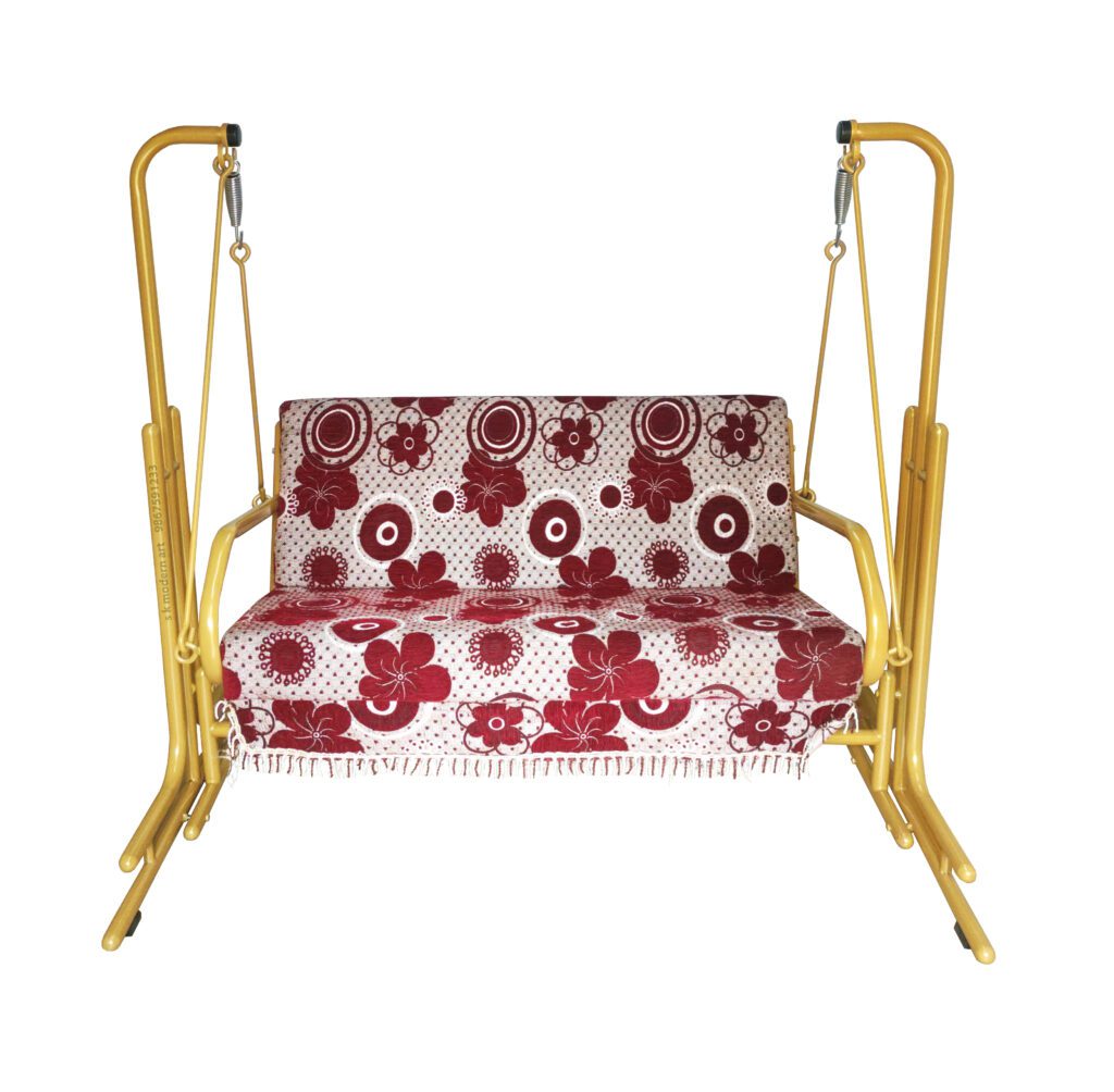 Two Seater Metal Jhula for Adults Swing for Home Balcony Indoor